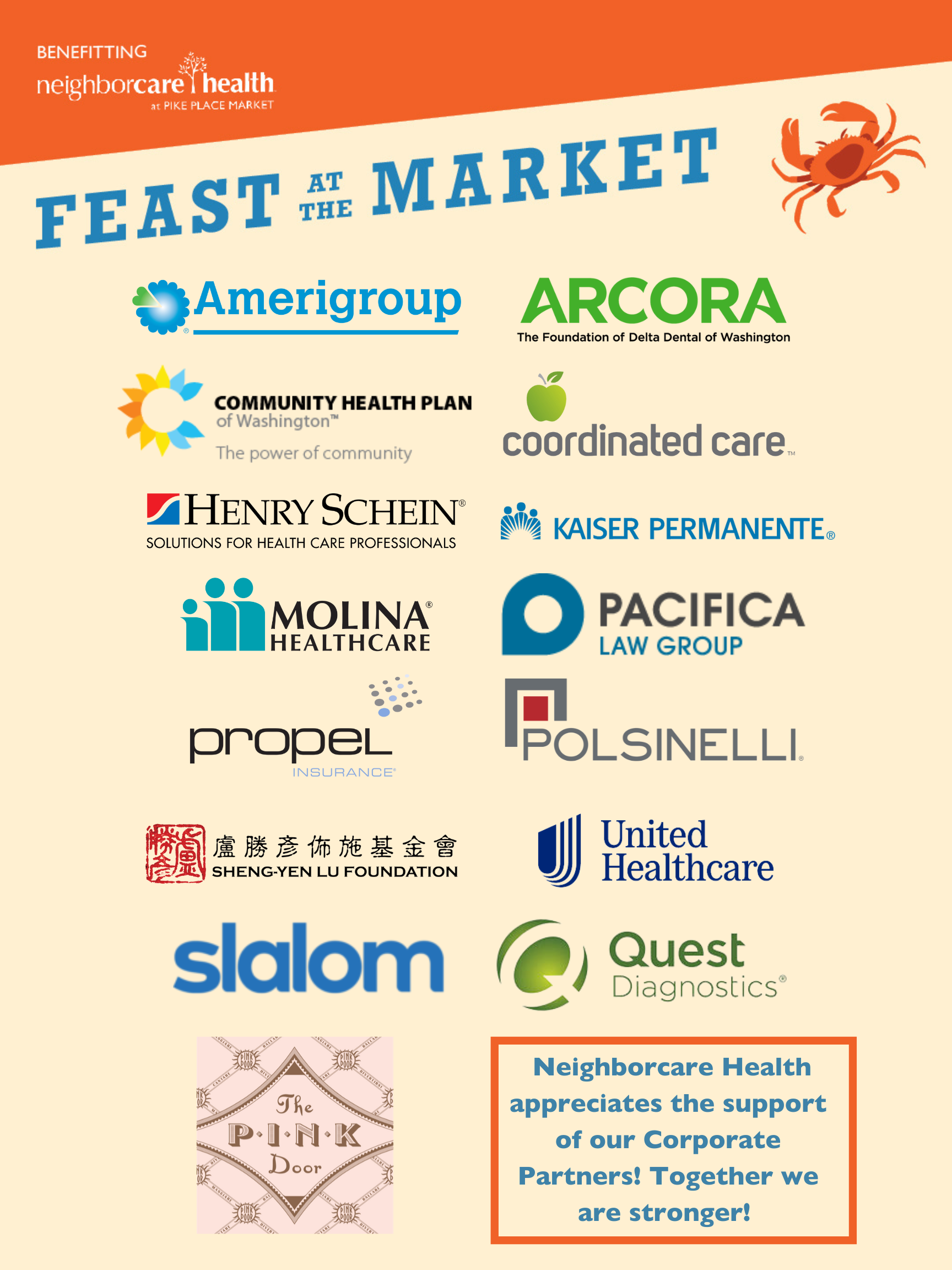 Feast at the Market | Neighborcare Health